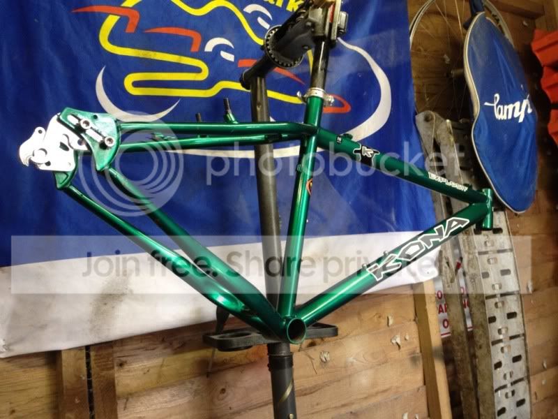 16" kona explosif frame. Sliding dropout model. | Retrobike