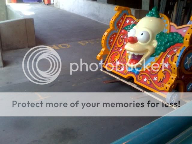 Simpsons Ride Vehicles Photos?? - MiceChat