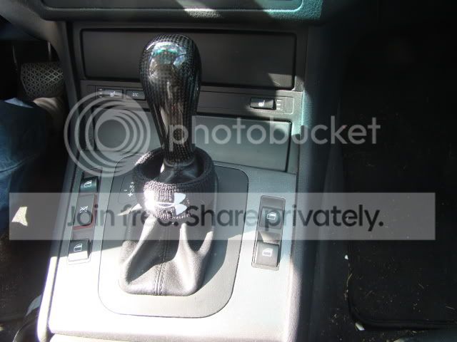 Replacing the shift knob on an Automatic
