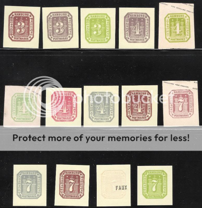 Two Hamburg Stamps Not In Catalogue - Stamp Community Forum