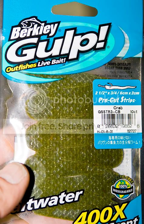 Testing Gulp Alive Shrimp for Specks | Tidal Fish Forum