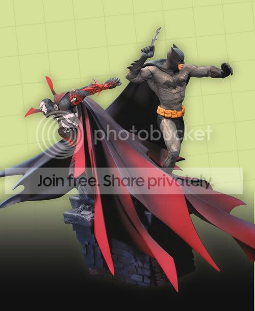 Spawn/Batman statue - Statue Forum