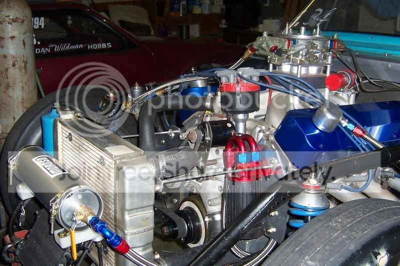 Dan Hobb's 56 T-Bird is alive, engine picture | 460 Ford Forum