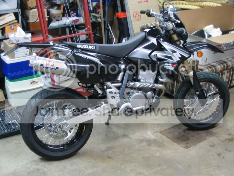 lets see your drz pic's along withlist of mods! | SuperMoto Junkie