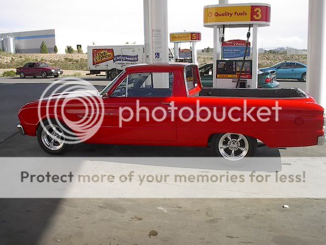 What is the biggest tire i could fit on a 63 falcon? | The H.A.M.B.