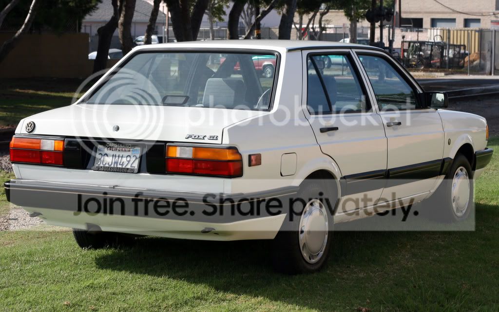 1993 Volkswagen Fox Wolsfburg Edition, SUPER Clean, 2nd Owner | VW ...